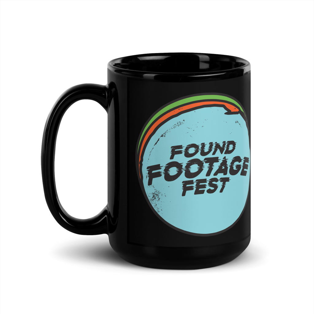 FFF Sticker Logo Mug – Found Footage Festival