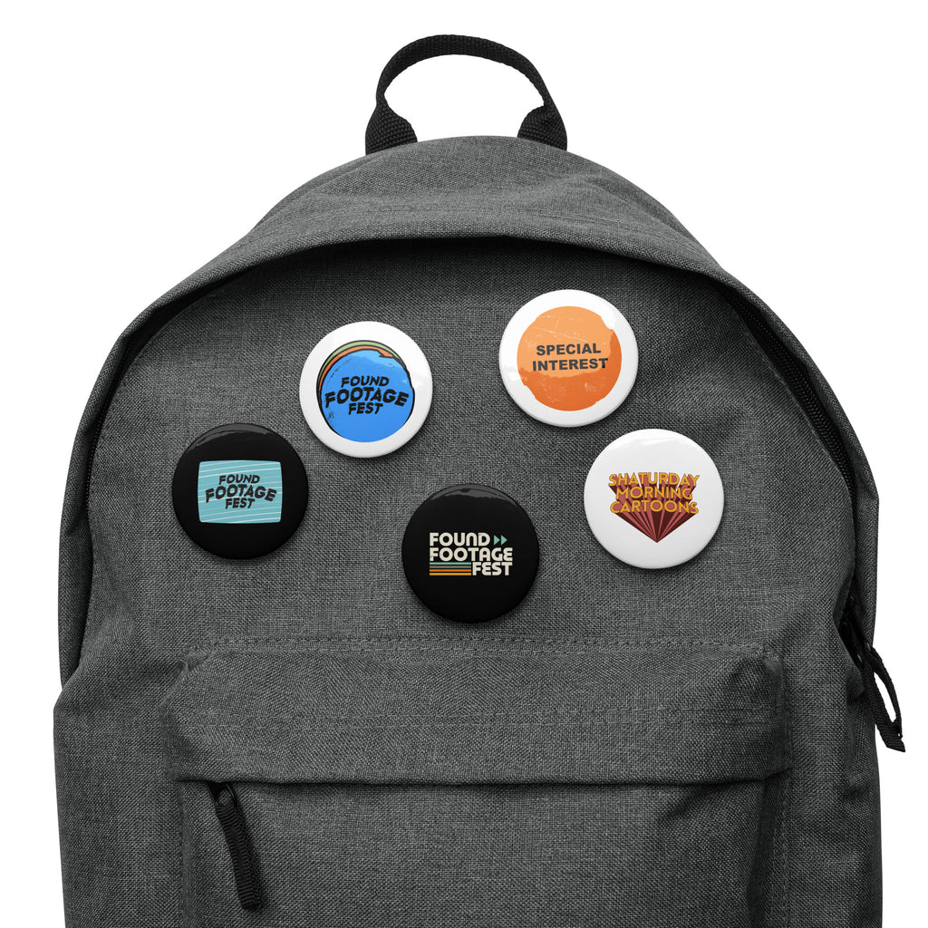 Set of 5 FFF buttons – Found Footage Festival